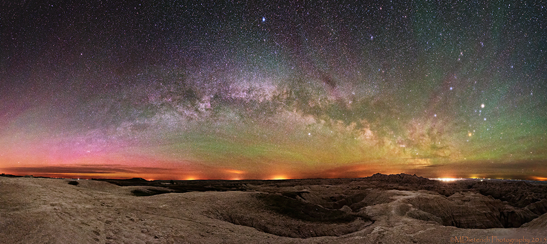 Night Sky above Badlands National Park, South Dakota - Sky & Telescope