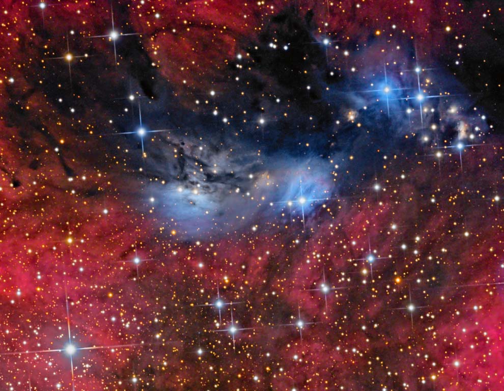NGC 6914 and nebula field in Cygnus - Sky & Telescope