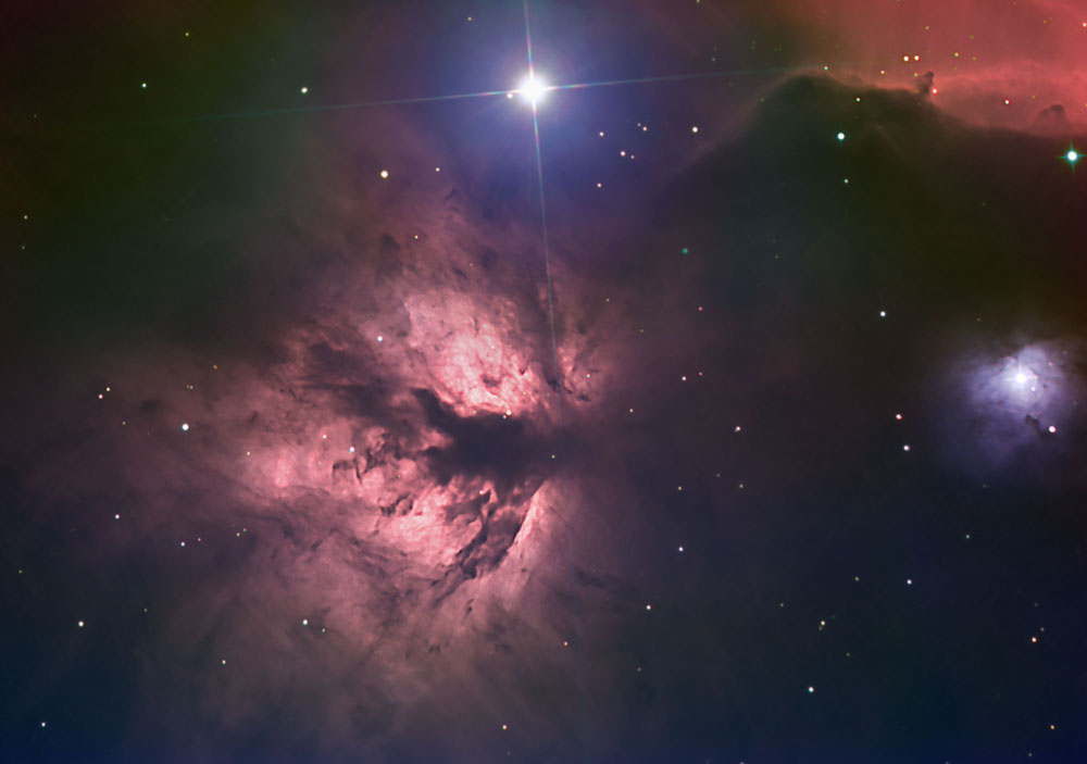 The Flame Nebula - Sky & Telescope